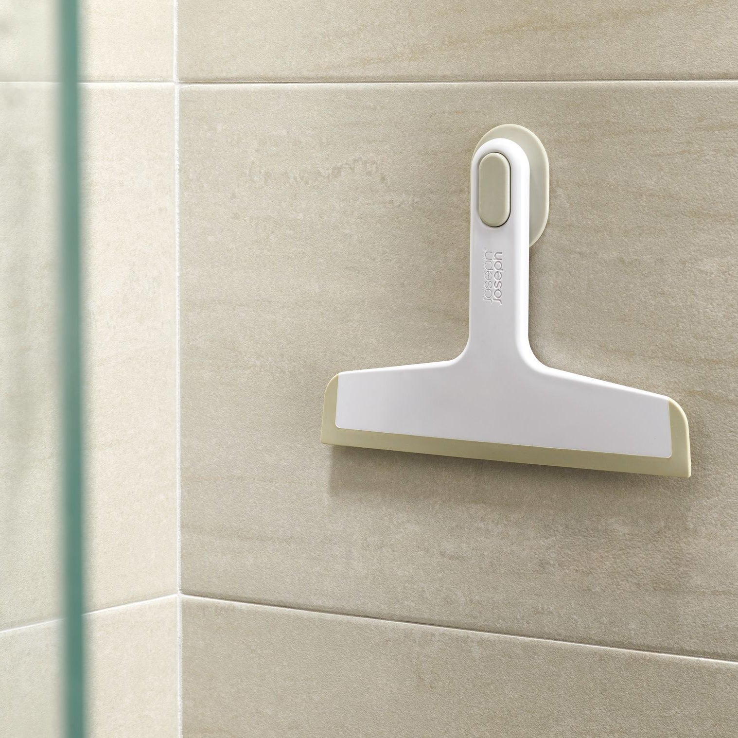 Wisser voor douchewand met zuignaphouder SlimLine Squeegee van Joseph ...